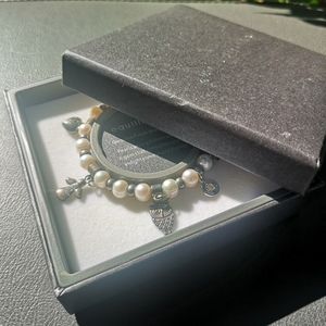 Equilibrium | Jewelry | Equilibrium Elasticated Freshwater Pearl Silver ...